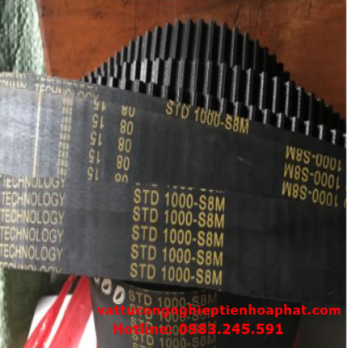 Dây curoa răng 1000 S8M, Dây đai răng 1000 S8M